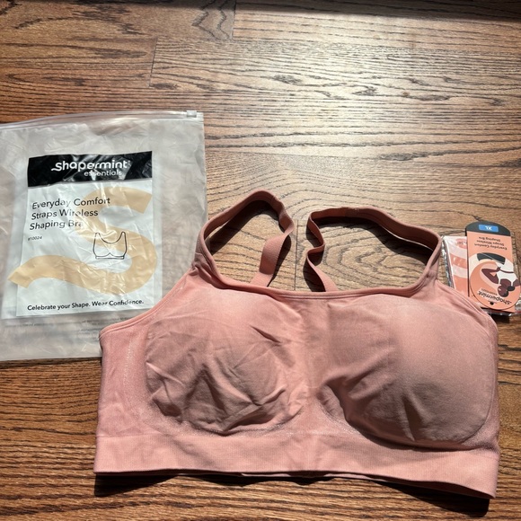 Shapermint | Intimates & Sleepwear | Shapermint Bra Xl Pink Padded ...
